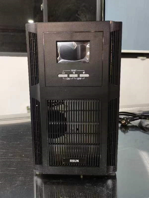 2KVA LiFePO4 Battery UPS LCD Online Double Conversion UPS System Dual ...